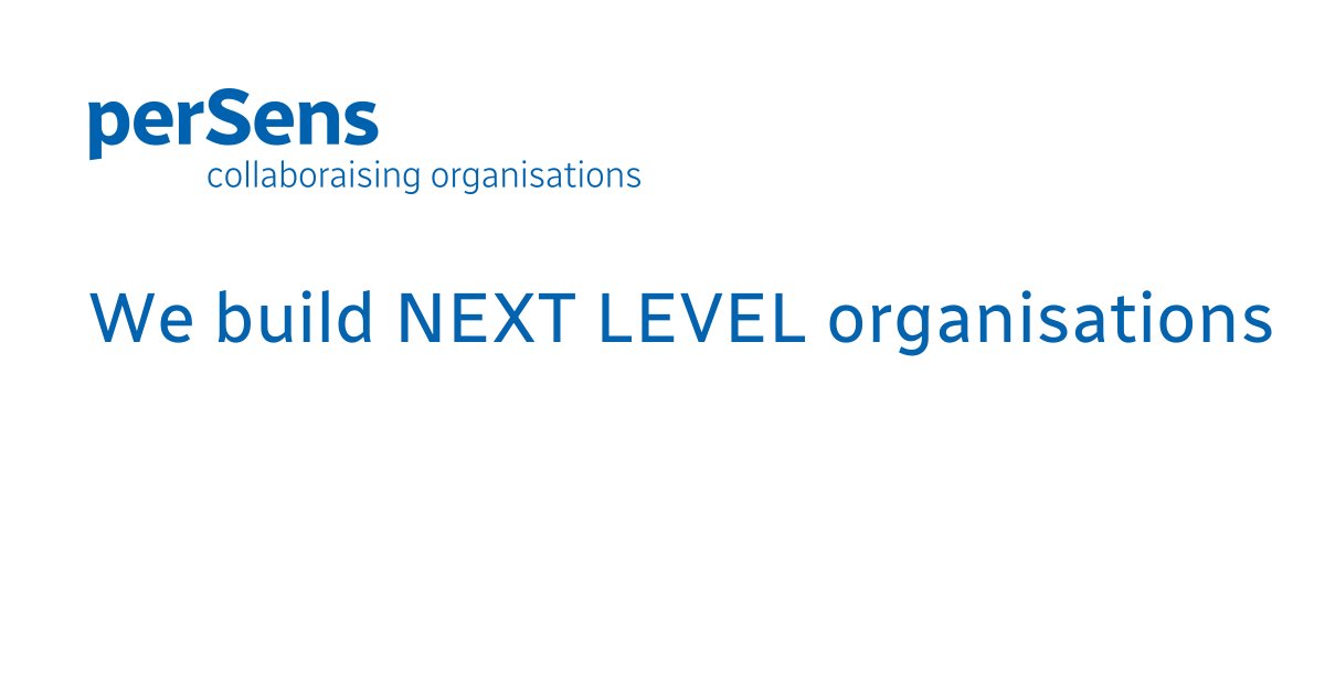 perSens · collaboraising organisations